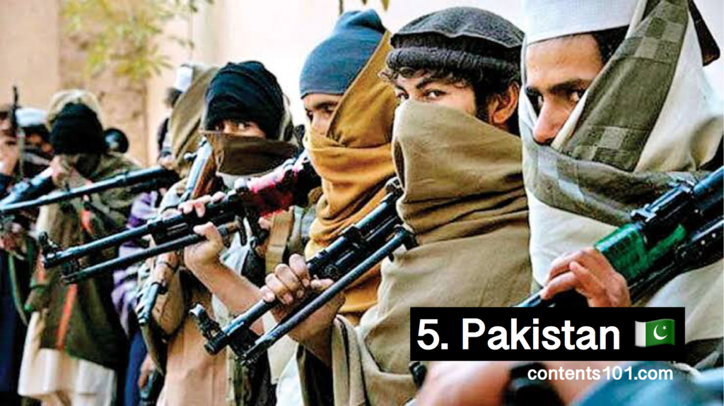 Top 10 most Terrorized countries in the world – Contents101